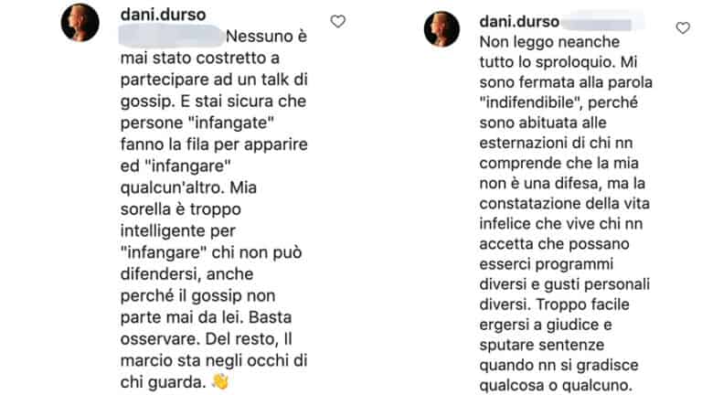 Barbara d'Urso sommersa dagli insulti, interviene la sorella