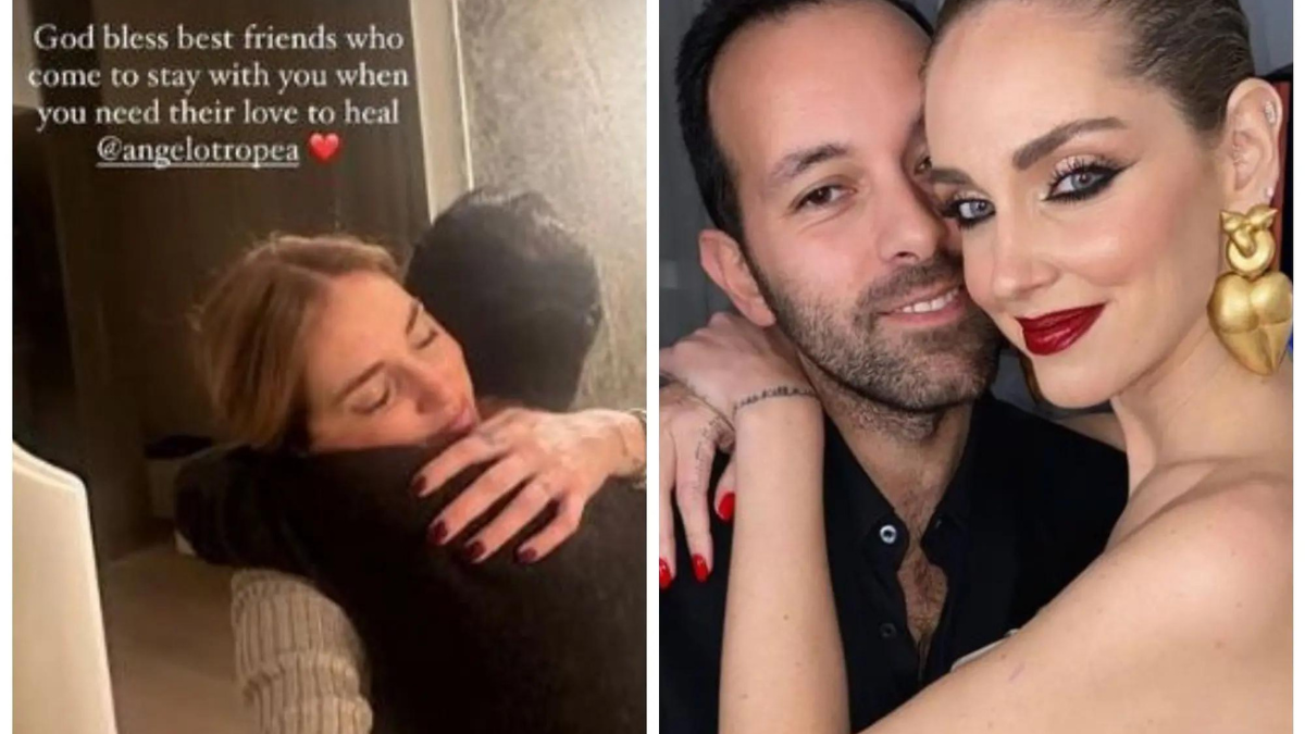 Ferragni si “consola” con l'amico Angelo Tropea