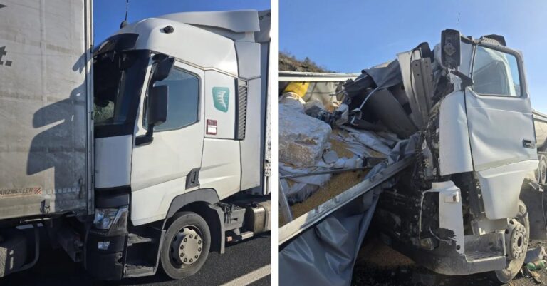 Italia, schianto devastante tra sei mezzi pesanti! Inferno in ...